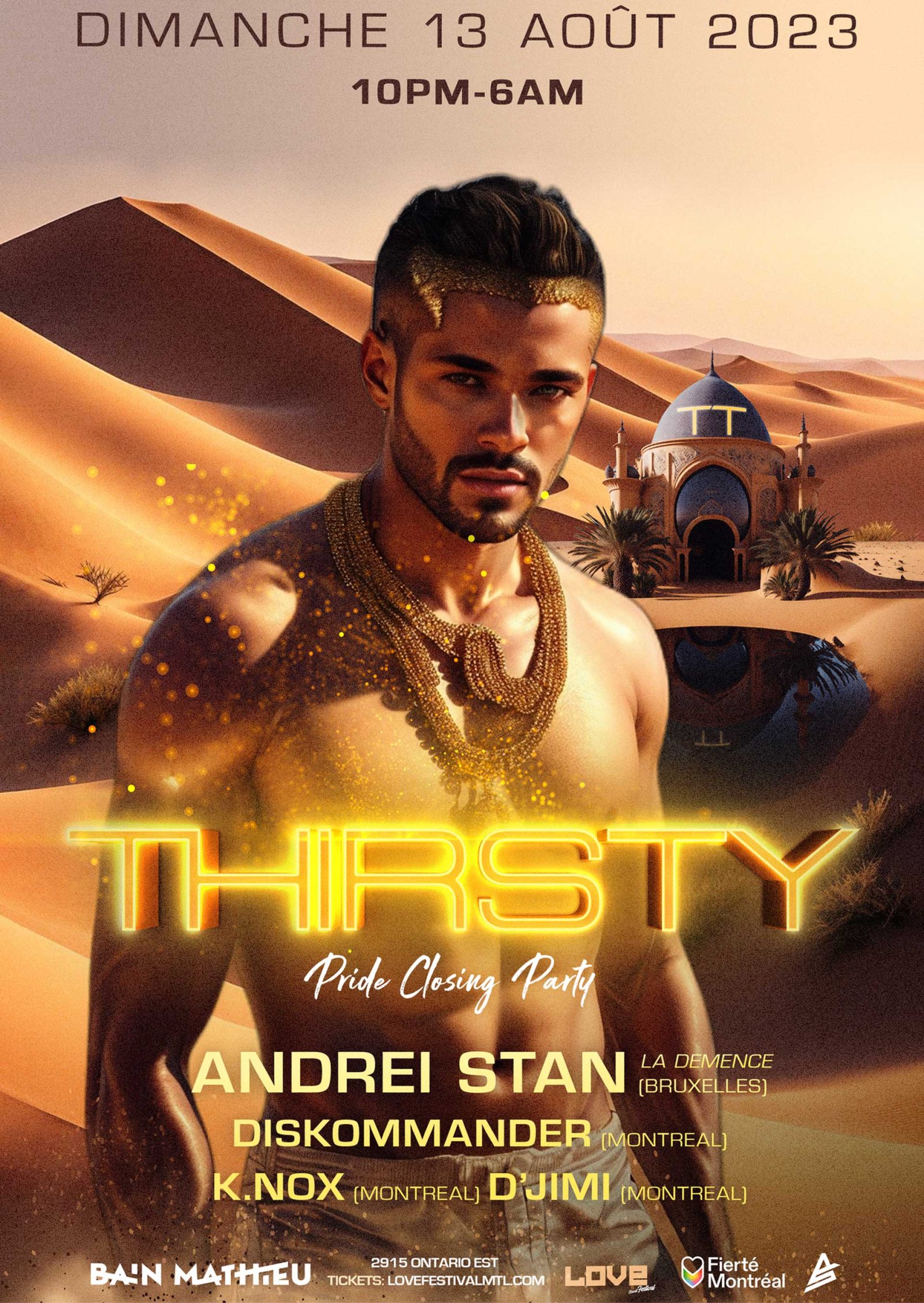 Thirst trap Édition Fierté | Fierté Montréal